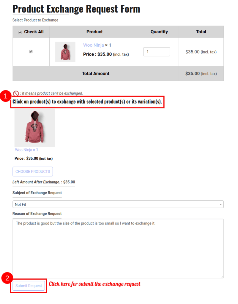 WooCommerce Refund and Exchange Documentation | WP Swings
