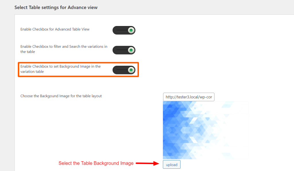 Woocommerce Product Variation Table Documentation Wp Swings