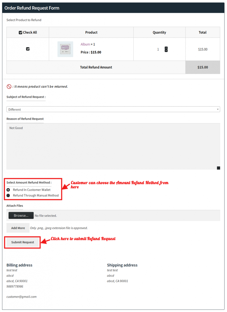 RMA WCFM For WooCommerce Documentation | WP Swings