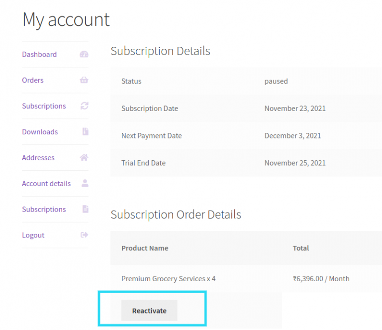 Subscriptions For Woocommerce Documentation Wp Swings