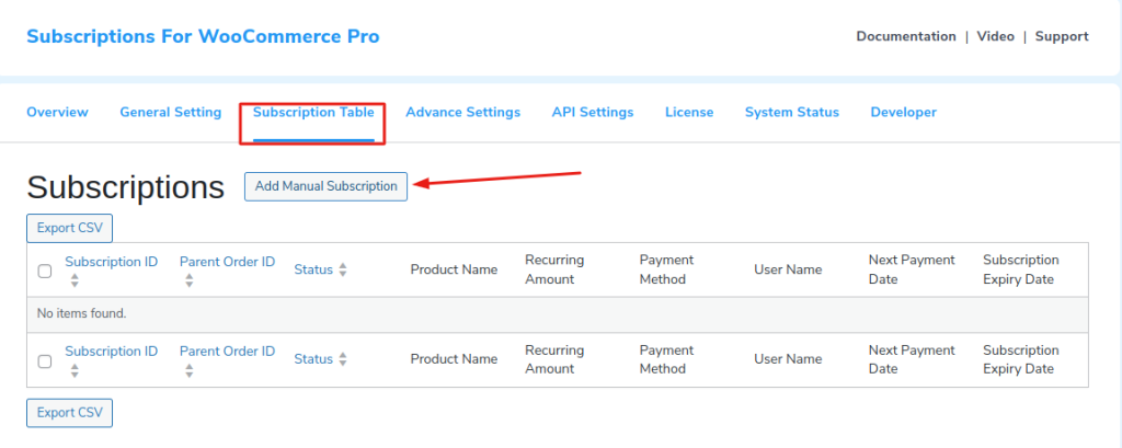 Subscription for WooCommerce Pro - Add Manual WooCommerce Subscription Orders