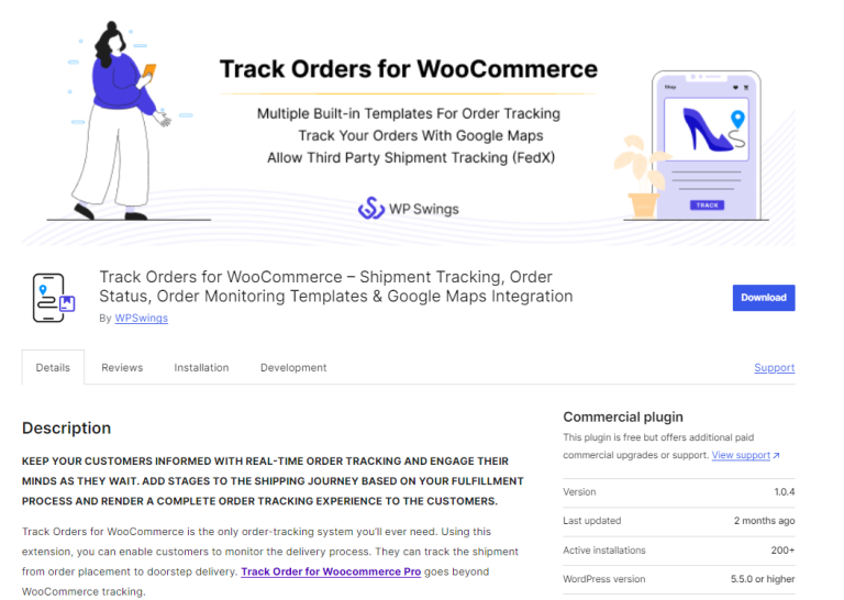Track Orders for WooCommerce Documentation | WP Swings